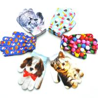 China Custom Touchscreen Kids And Adult Gloves For Sublimation Photo Printing for sale