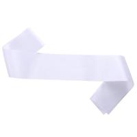 China Customizable Blanks White Satin Sublimation Birthday Sash Bridesmaid Sash Party Shoulder Straps Welcome Belt for sale