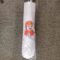 China Sublimation Polyester Folding Umbrella Blanks Personalized Advertising Outdoor Portable Umbrella for sale