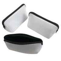 China Sublimation Neoprene Cosmetic Travel Bag Diy Photo Printing Sublimation Makeup Bag for sale