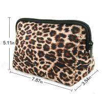 China Sublimation Neoprene Cosmetic Travel Bag Diy Photo Printing Sublimation Makeup Bag for sale