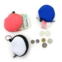 China Multifunctional Compact Sublimation Neoprene Earphone Case For Storing Coins And Masks for sale