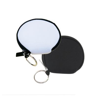 China Multifunctional Compact Sublimation Neoprene Earphone Case For Storing Coins And Masks for sale