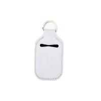 China Sublimatoin Lip Gloss Holder Keychain Diy Photo Printing Neoprene Chapstick Sleeve Lipstick Lip Balm Holder for sale