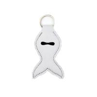 China Sublimatoin Lip Gloss Holder Keychain Diy Photo Printing Neoprene Chapstick Sleeve Lipstick Lip Balm Holder for sale