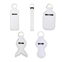 China Sublimatoin Lip Gloss Holder Keychain Diy Photo Printing Neoprene Chapstick Sleeve Lipstick Lip Balm Holder for sale