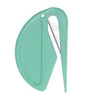 China Custom Logo Sublimation Mini Utility Knife Letter Opener Envelope Opener Paper Cutter Pet Hair Unknotting Knife for sale