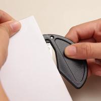 China Custom Logo Sublimation Mini Utility Knife Letter Opener Envelope Opener Paper Cutter Pet Hair Unknotting Knife for sale