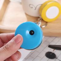 China Personalized 150cm 60 Inch Blank Plastic Sublimation Keychain Tape Measure Portable Retractable Measuring Tape Accurate Markings For Home Office for sale