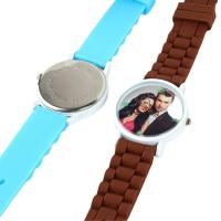 China Custom Rubber Sublimation Blank Silicone Watch For Promotional Business Gifts for sale