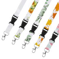 China Blank Sublimation Lanyard With Safety Lock Breakaway Lanyard Custom Lanyards for sale