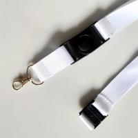 China Blank Sublimation Lanyard With Safety Lock Breakaway Lanyard Custom Lanyards for sale