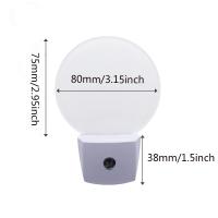 China Acrylic LED Night Light Blanks Light Control Intelligent Sublimation Sensor Night Light For Home Decoration for sale