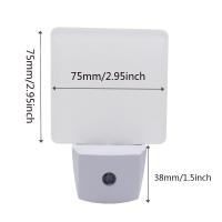 China Acrylic LED Night Light Blanks Light Control Intelligent Sublimation Sensor Night Light For Home Decoration for sale