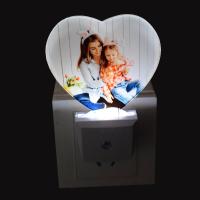 China Acrylic LED Night Light Blanks Light Control Intelligent Sublimation Sensor Night Light For Home Decoration for sale