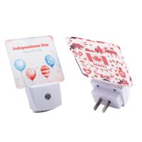 China Acrylic LED Night Light Blanks Light Control Intelligent Sublimation Sensor Night Light For Home Decoration for sale