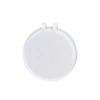 China Sublimation Christmas Ornaments Personalized Glow In Dark Round Sublimation Blanks LED Acrylic Light USB Charger And Battery for sale