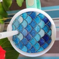 China Sublimation Acrylic Blanks Tumbler Topper Lid Decor For 20oz 30oz 40oz for sale