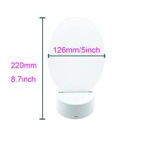 China Sublimation Blank LED Acrylic Night Light Photo Frame Ornament For Home Office for sale