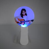 China Creative Sublimation Acrylic LED Cheer Stick Blanks 7 Colors LED Cheer Stick For DIY Photo Printing for sale