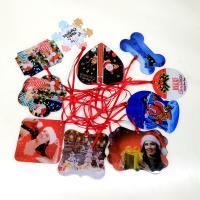 China Sublimation Acrylic Pendant Blank Resin Ornament Blank Christmas Ornaments For Personalization for sale