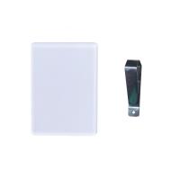 China DIY Printed Sublimation Blank Acrylic Car Photo Clip Custom Car Sunshade Decoration for sale