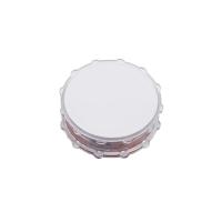 China Portable Double Sided Manual Sublimation Herb Grinder With Printable Acrylic Blanks Plastic Small Spice Grinder With Storage for sale