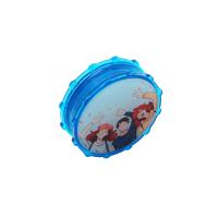 China Portable Double Sided Manual Sublimation Herb Grinder With Printable Acrylic Blanks Plastic Small Spice Grinder With Storage for sale