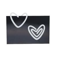 China Creative DIY Printing Blank Acrylic Sublimation Pins Heat Transfer Acrylic Decorative Paper Clips for sale