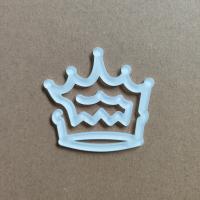 China Creative DIY Printing Blank Acrylic Sublimation Pins Heat Transfer Acrylic Decorative Paper Clips for sale
