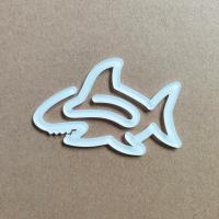 China Creative DIY Printing Blank Acrylic Sublimation Pins Heat Transfer Acrylic Decorative Paper Clips for sale