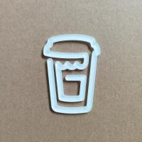 China Creative DIY Printing Blank Acrylic Sublimation Pins Heat Transfer Acrylic Decorative Paper Clips for sale