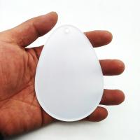 China Sublimation Acrylic Pendant Easter Bunny Egg Single Sided DIY for sale
