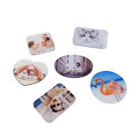 China Blank Sublimation Acrylic Fridge Magnet Diy Printing Acrylic Photo Magnets for sale