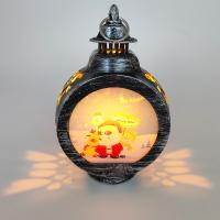 China Personalized Photo Lantern Sublimation Blank LED Christmas Lanterns Hanging Ornaments Christmas Decorations for sale