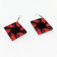 China Blank Sublimation Acrylic Earrings For Custom Girl Gifts for sale