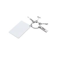 China Diy Custom Father'S Day Keychain Sublimation Daddy Photo Keyring for sale