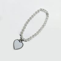 China Double Sided Printing Sublimation Rhinestones Bracelet Ins Style for sale