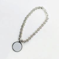 China Double Sided Printing Sublimation Rhinestones Bracelet Ins Style for sale