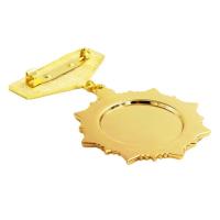 China Sublimation Medal Blanks Personalized Blank Gold Pin Medals for sale