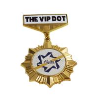 China Sublimation Medal Blanks Personalized Blank Gold Pin Medals for sale
