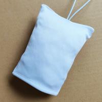 China Double Sided Polyester Sublimation Car Air Freshener Blank Creative Car Hanger for sale