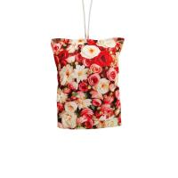 China Double Sided Polyester Sublimation Car Air Freshener Blank Creative Car Hanger for sale