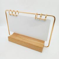China Creative Double Sided Blank Sublimation Calendar Frame Display And Holder With Printable 7 PET Sheets for sale