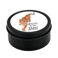 China Sublimation Blank Metal Round Tin Box Metal Candle Jar Customized Printing Gift Metal Box for sale