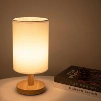 China Personalized Wood Base Desktop Sublimation USB Night Lamp Light With Printable PET Film For DIY Printing for sale