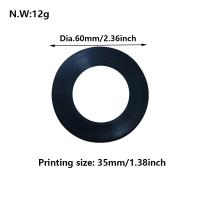 China Blank Printable Sublimation Vinyl Record Fridge Magnets Personalized Sublimation Gifts for sale