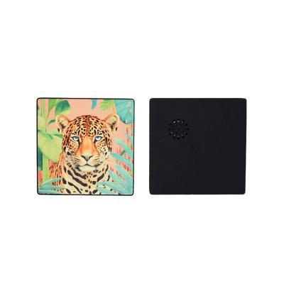 China Sublimation Music Fridge Magnets With printable Pet sheet USB Rechargeable Sublimation Fridge Magnet Blanks for sale
