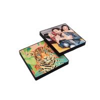 China Sublimation Music Fridge Magnets With printable Pet sheet USB Rechargeable Sublimation Fridge Magnet Blanks for sale