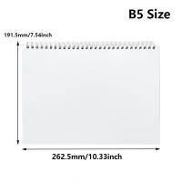 China Sublimation B5 PET Cover Spiral Coils Weekly Planner Blank Schedule Book For Heat Press for sale